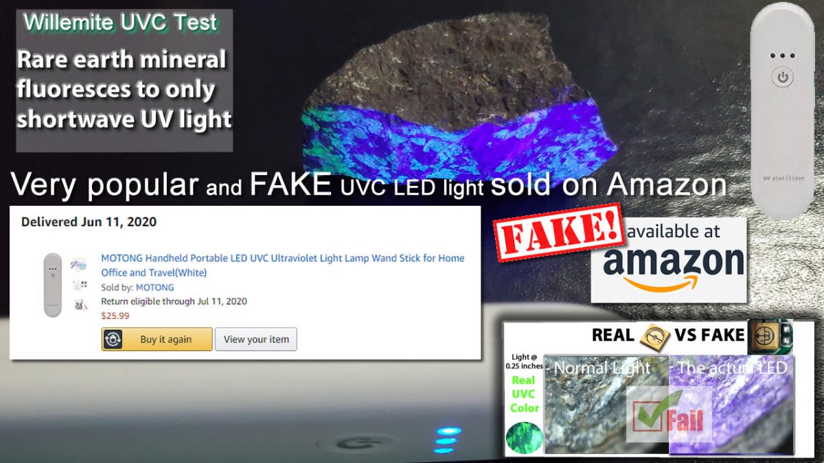 Fun with Willemite! Shortwave UVC Mineral Test For UV Sterilizers ⋆ ...
