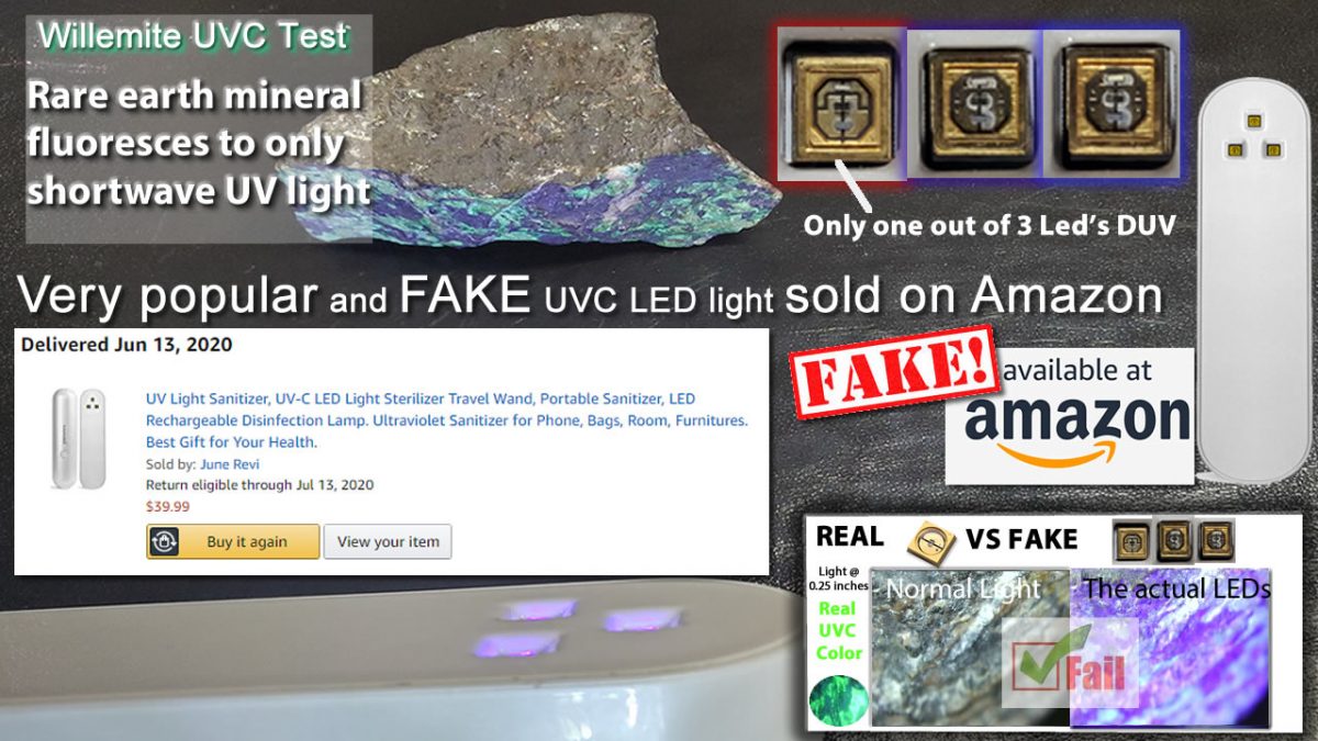 Fun with Willemite! Shortwave UVC Mineral Test For UV Sterilizers ⋆ ...
