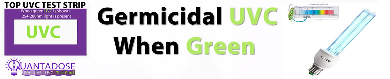 Two UV Test Strips in One: QuantaDose UV Light Test Card Has UVC ...