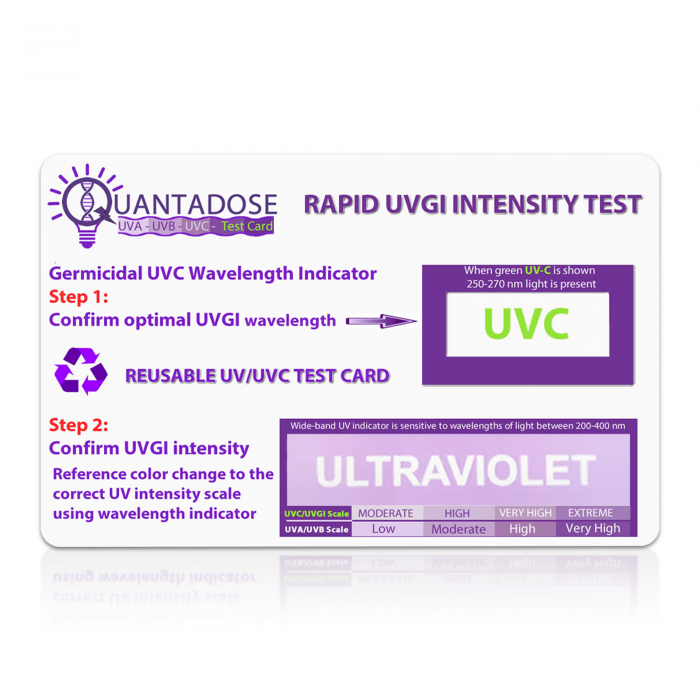 QuantaDose® Reusable UVC Test Cards – Far-UVC Detection ⋆ QuantaDose ...
