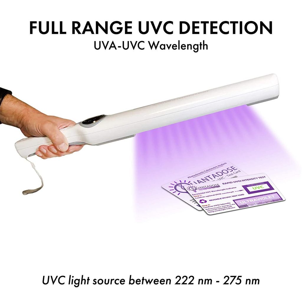 UVC Test Card Package for UV Sanitizer Wands, UV Sanitizer Bags, UVC ...