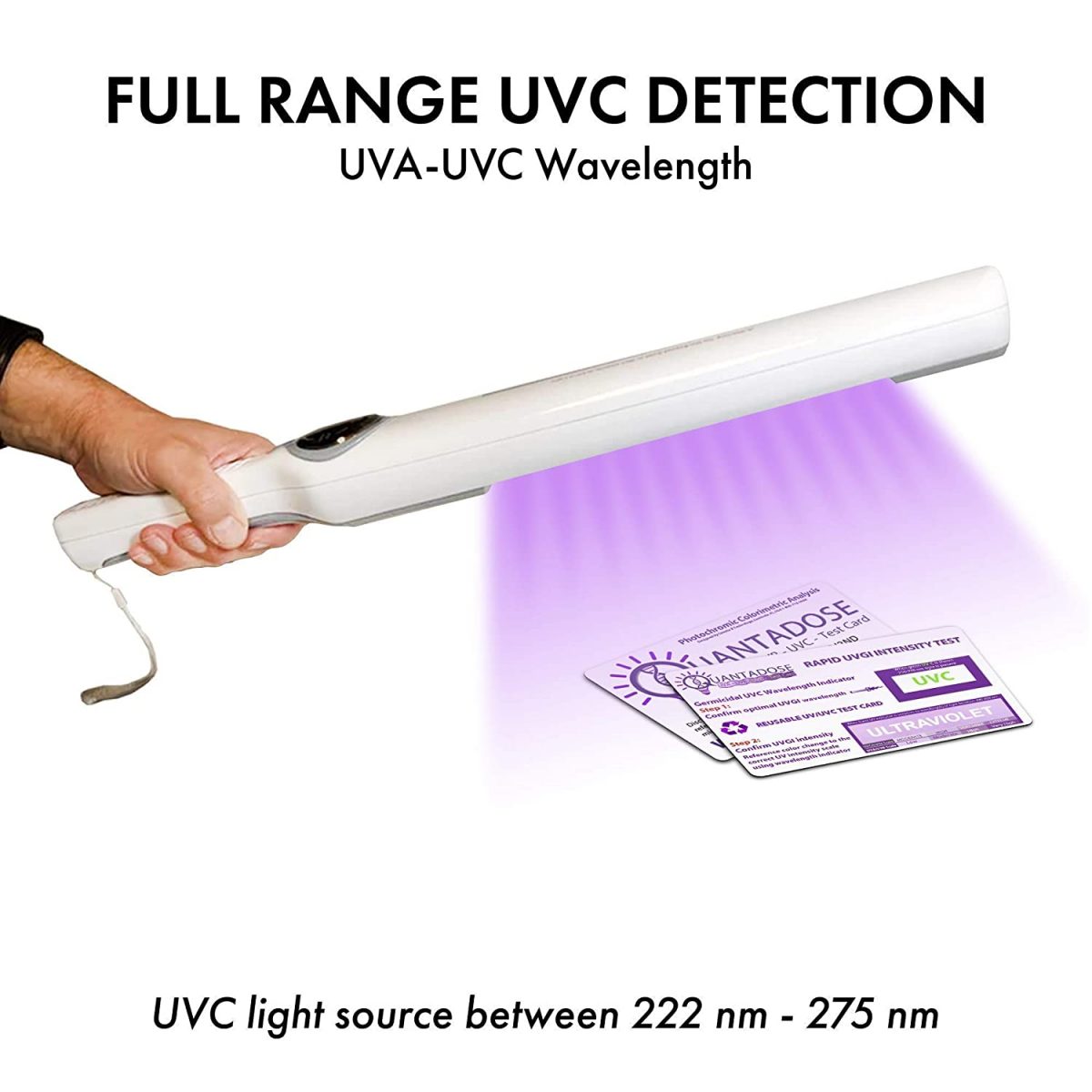 UVC Test Card Package for UV Sanitizer Wands, UV Sanitizer Bags, UVC ...