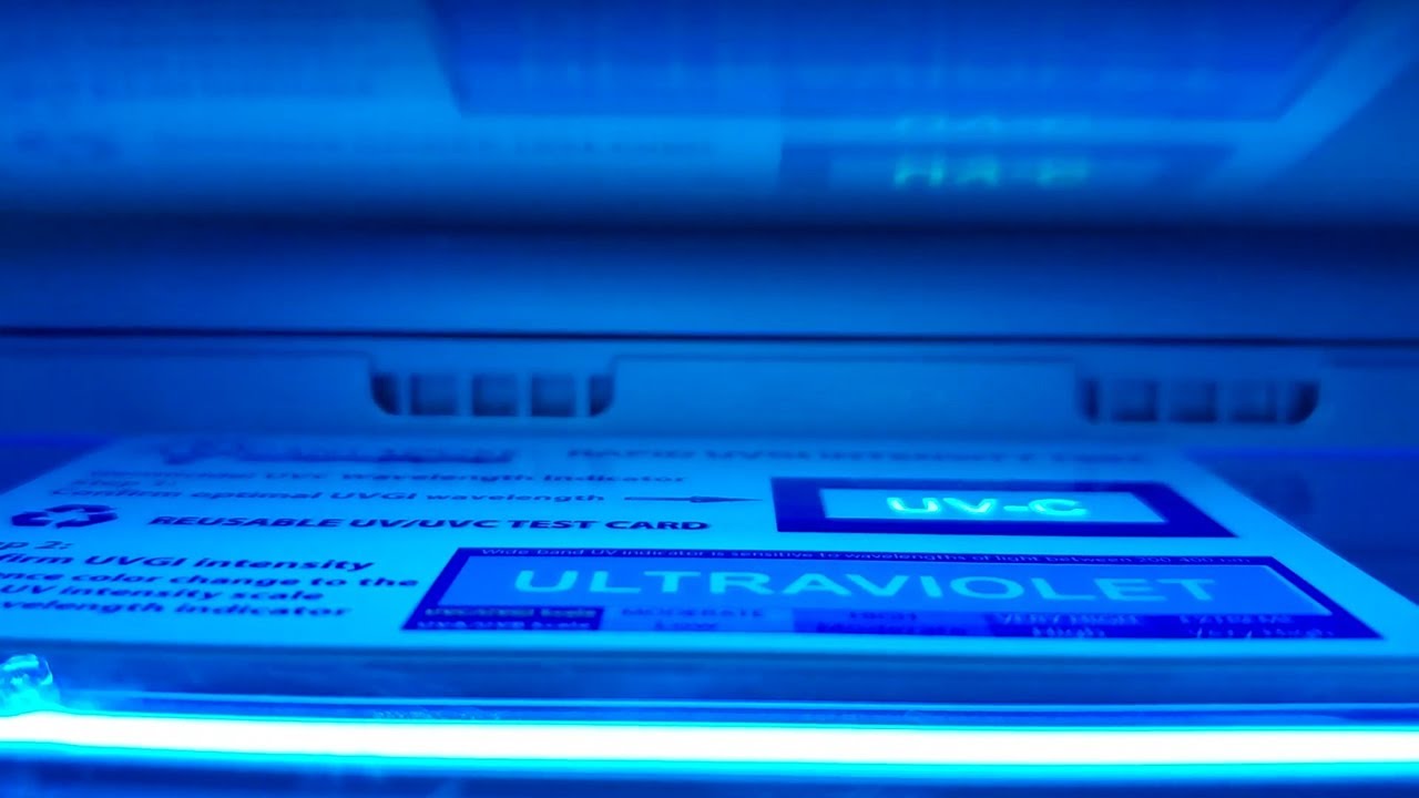 QuantaDose Review - UV/UVC Light Test Card Demonstration Videos ...
