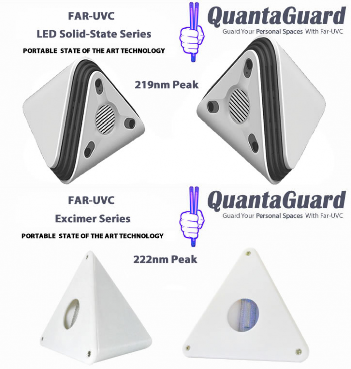 219nm Far-UVC LEDs and Filtered 222nm Far-UV Excimer Lamps Meet AP-UVGI ...